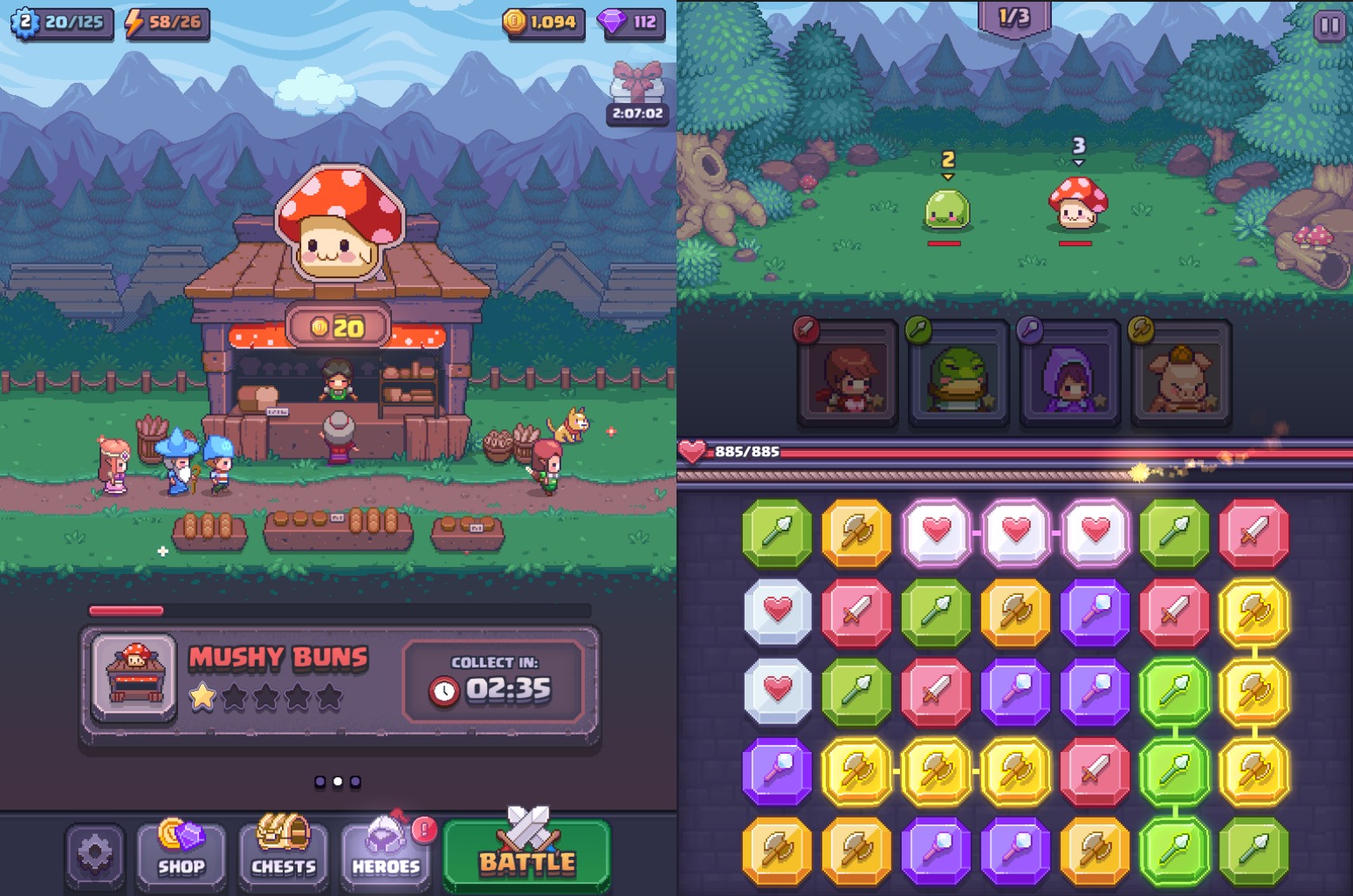 Match-3 RPG, Match Land releasing soon - GamerBraves