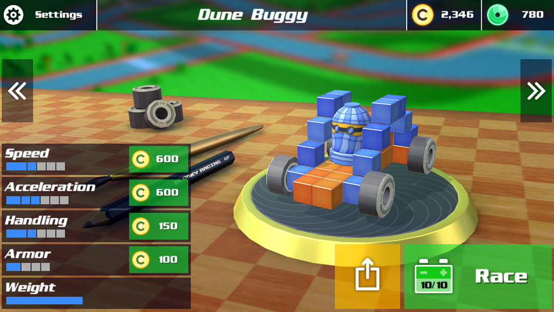Classic kart racing mobile game – Blocky Racing to launch on 18 January ...
