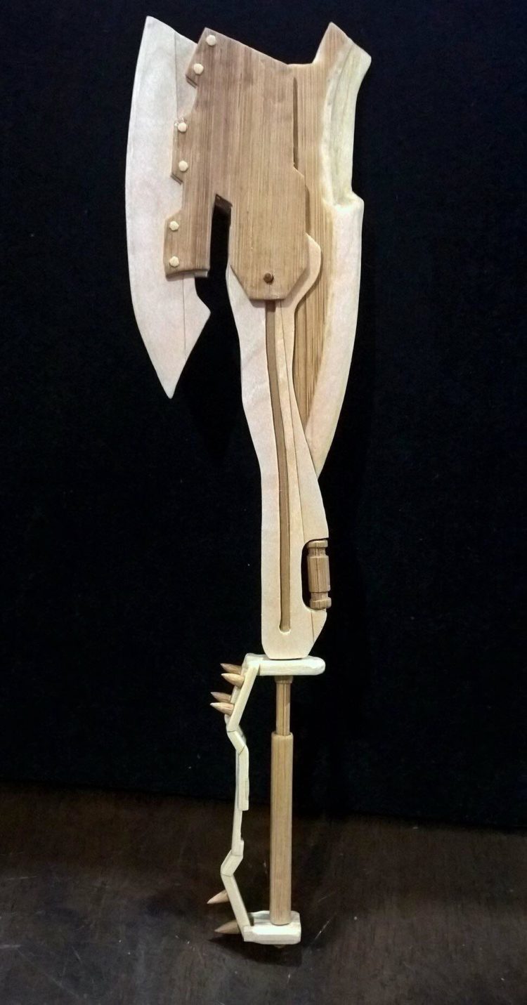 AMAZING DIY Monster Hunter: World Switch Axe by Ayau Boonyew - GamerBraves