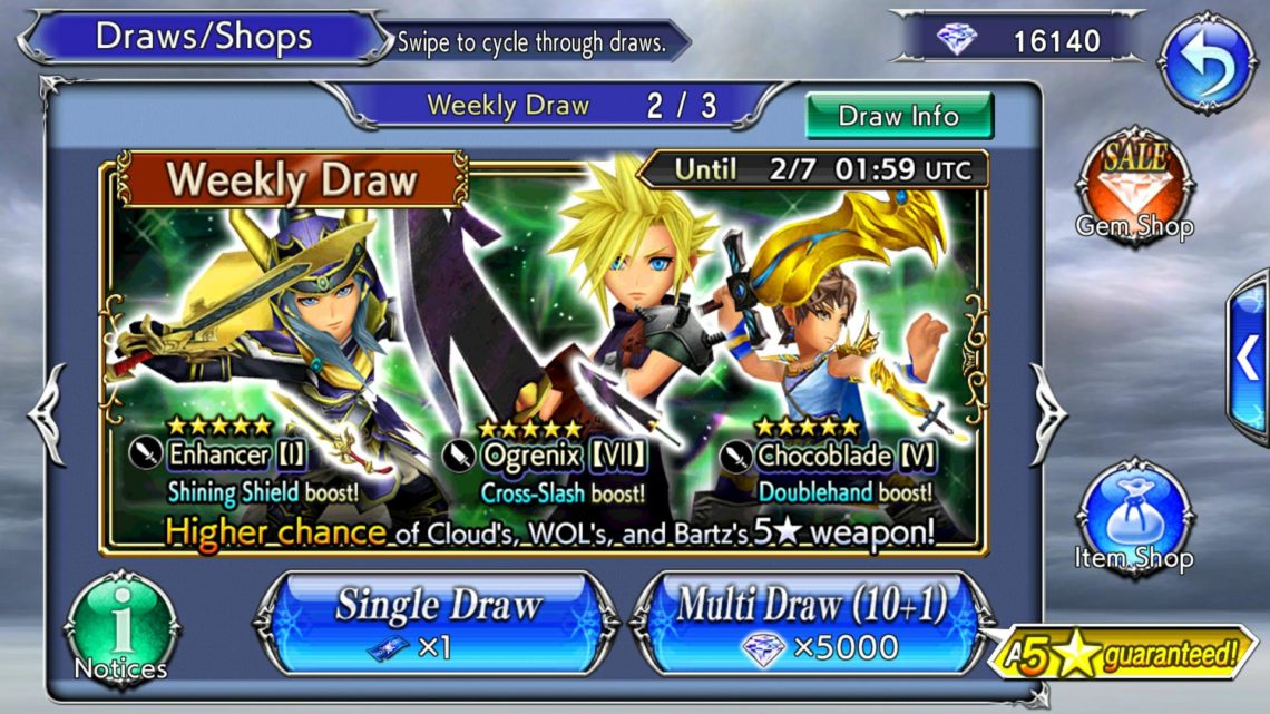 Dissidia Final Fantasy: Opera Omnia – A Newbie’s Guide! - GamerBraves