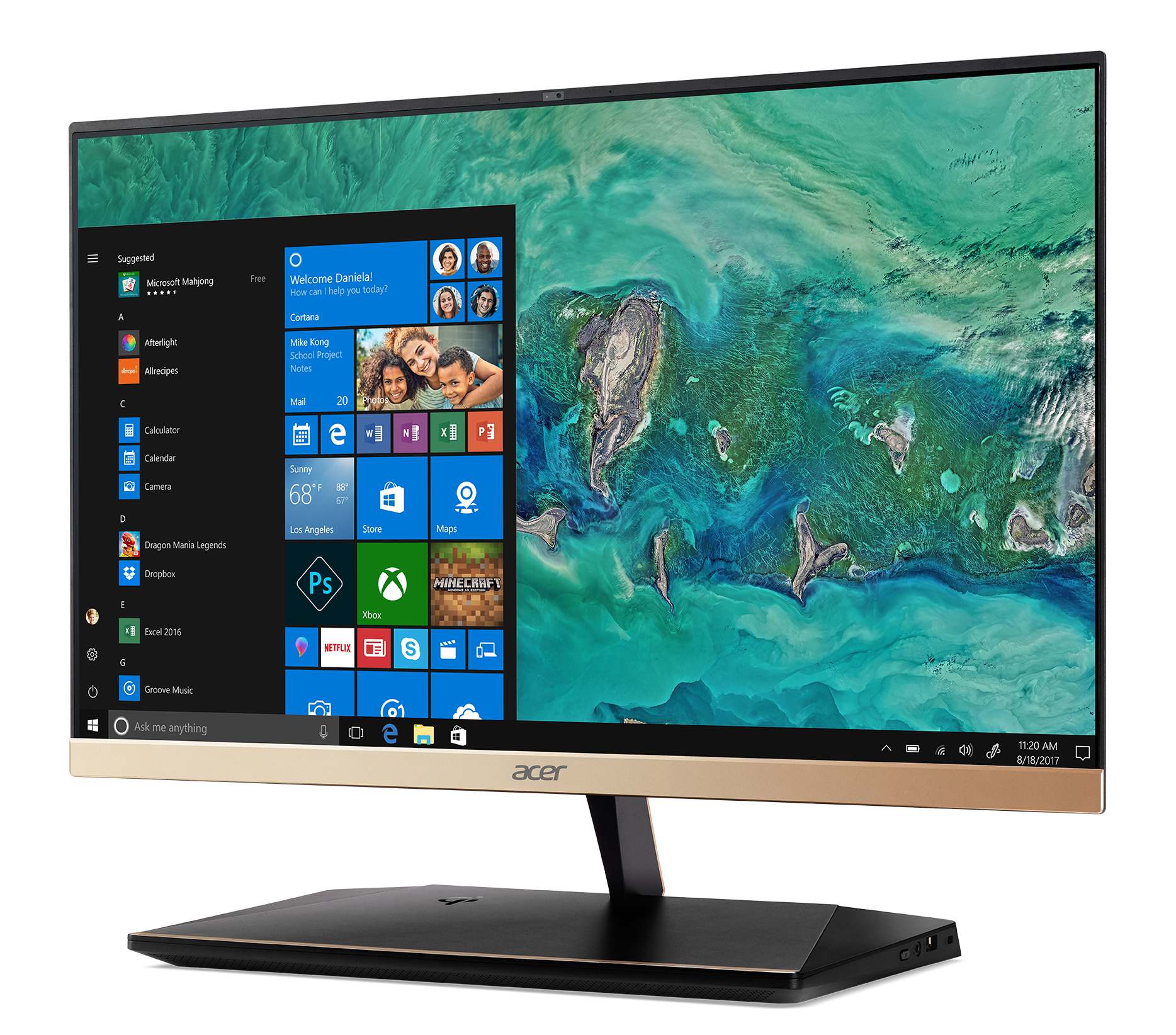 Acer introduces new All-In-One Acer Aspire S 24 Desktop and 3 Monitors ...