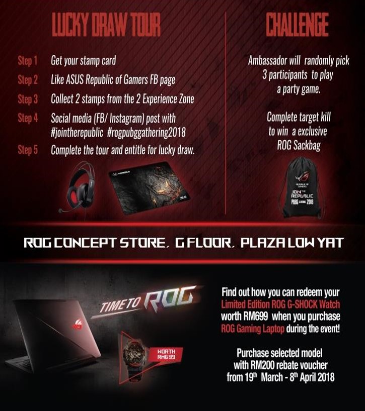 ASUS ROG is hosting the Republic PUBG Gathering 2018 - GamerBraves