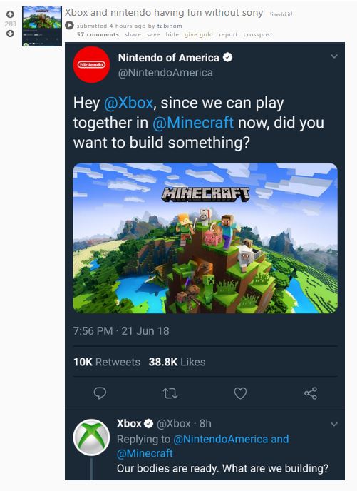 Nintendo Switch x Xbox Minecraft Crossplay Released And The Crowd Goes ...