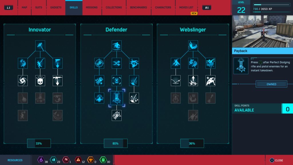 Marvel’s Spider-Man Skill Guide – Which skill to learn first - GamerBraves