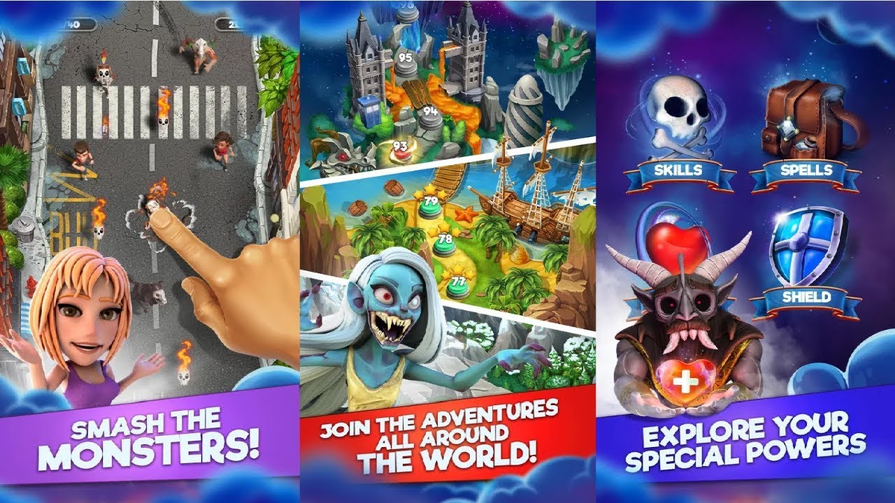 POU: The First Smash out now – smash monsters to save the world ...