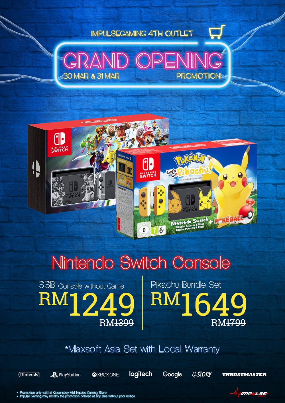 Impulse Gaming is launching their 4th outlet on 30 March - GamerBraves