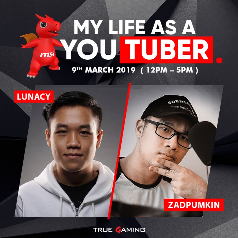 MSI to hold Youtuber Workshop and Caster Workshop for FREE this month - GamerBraves