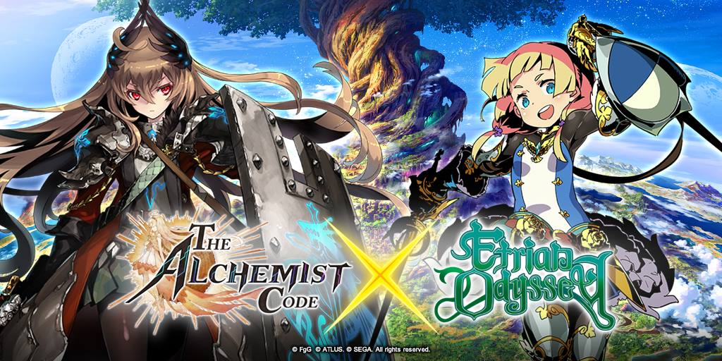 The Alchemist Code collaboration with Etrian Odyssey to begin in a few ...