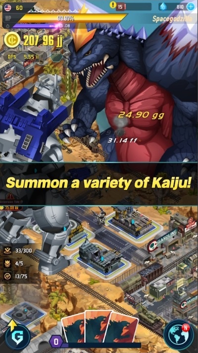 Godzilla Defense Force out for Android and iOS - GamerBraves