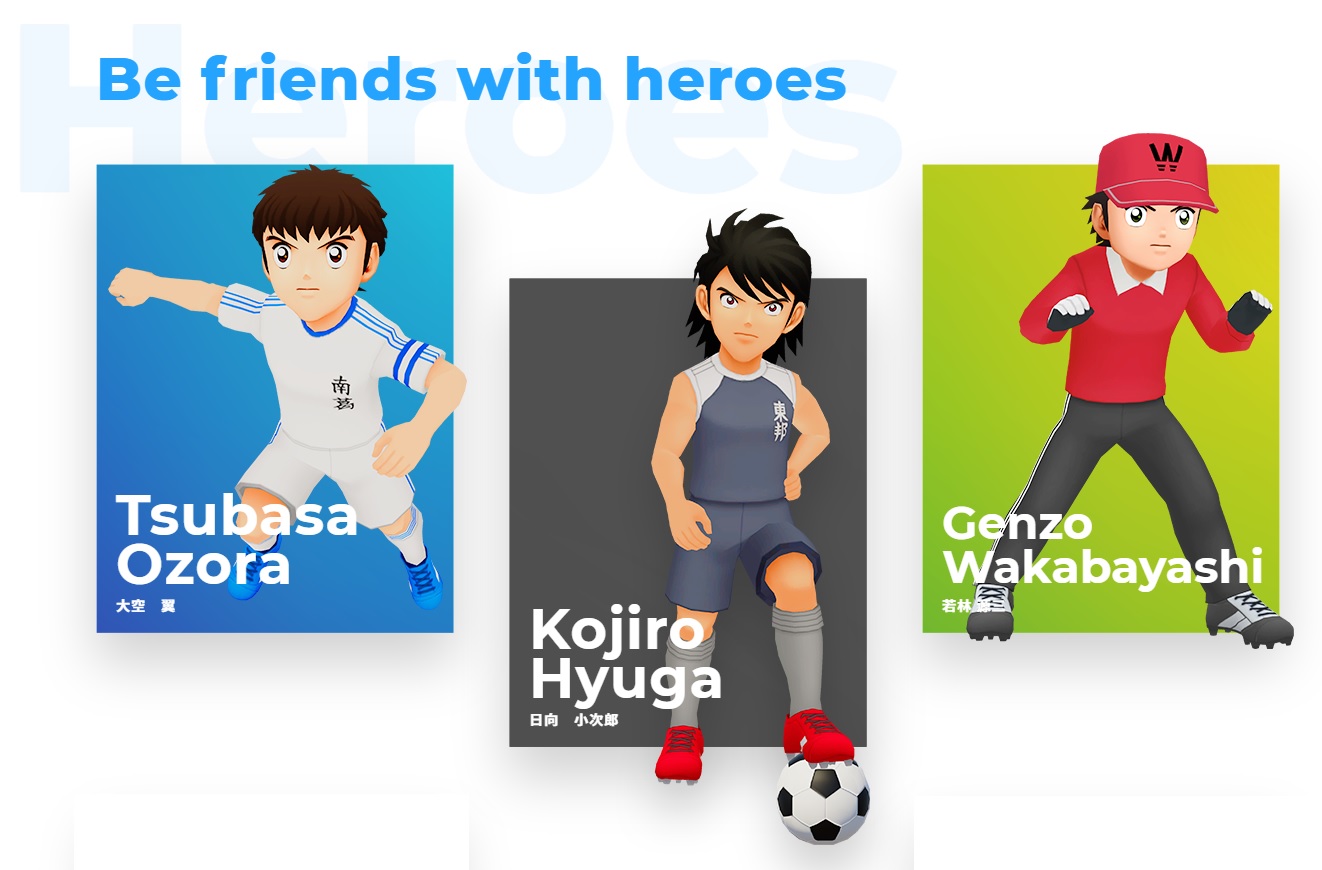 TSUBASA+ is an AR game based on the classic manga series - GamerBraves