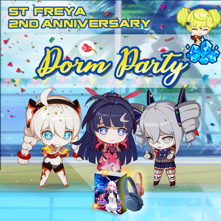 Honkai Impact 3rd holds 2nd Anniversary Dorm Party - GamerBraves