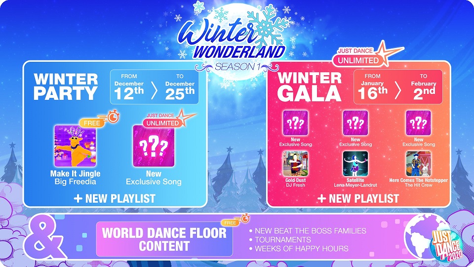 It’s a Winter Wonderland in Just Dance 2020 - GamerBraves