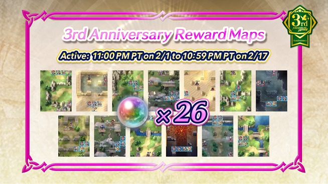 Fire Emblem: Heroes Third Anniversary Channel highlights - GamerBraves