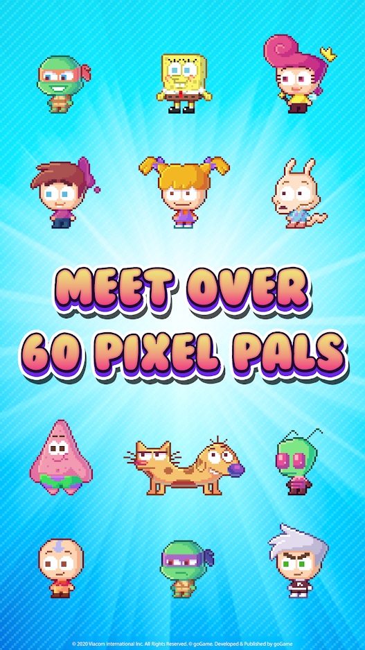 Settle in with the launch of Nickelodeon Pixel Town! - GamerBraves