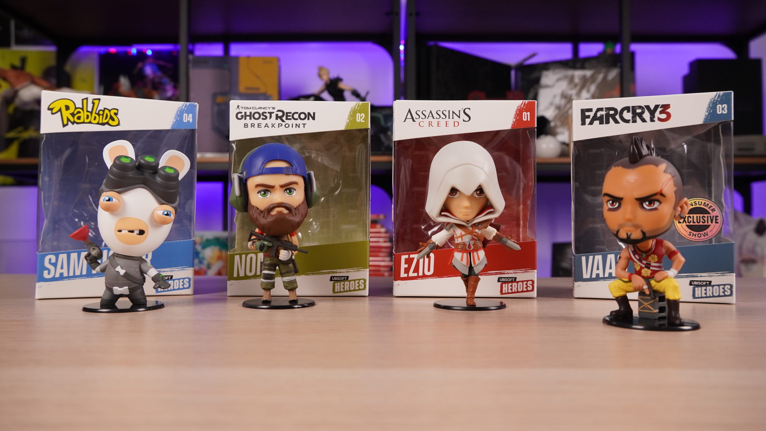 Ubisoft Figure Unboxing Review – Rainbow 6 Siege & Ubisoft Heroes ...