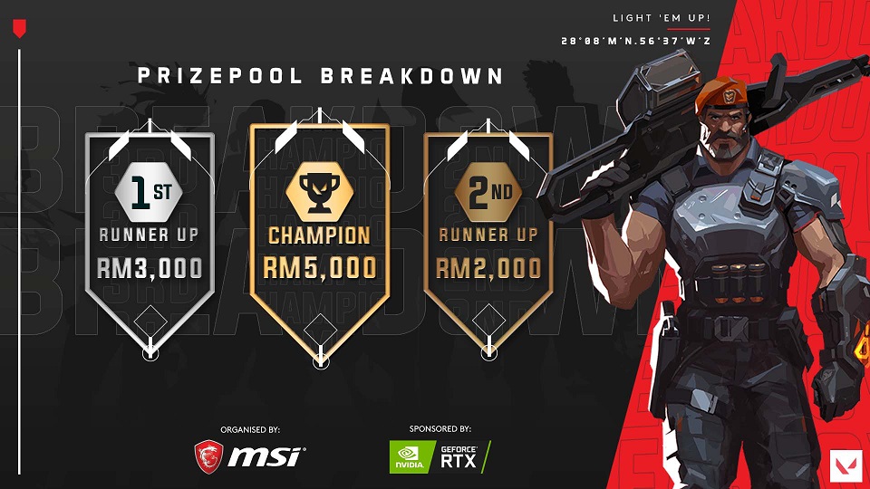 RM10,000 prize pool up for grabs from MSI, NVIDIA and Valorant this ...