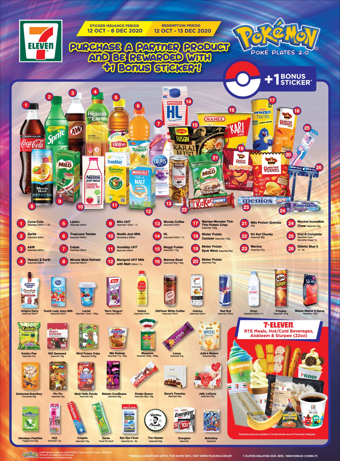 7-Eleven X Pokemon Collaboration Starts Today - GamerBraves