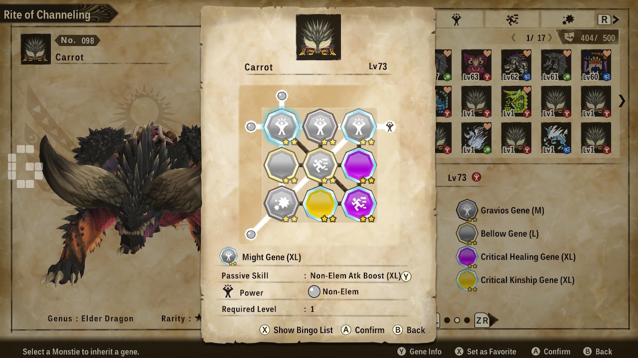 [ Guide ] Monster Hunter Stories 2: Understanding Genes - GamerBraves