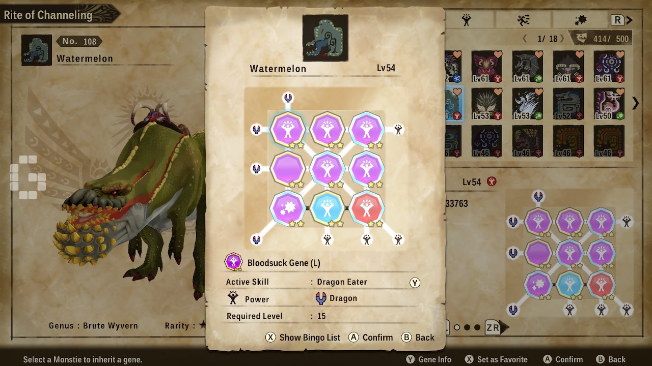 [ Guide ] Monster Hunter Stories 2: Understanding Genes - GamerBraves