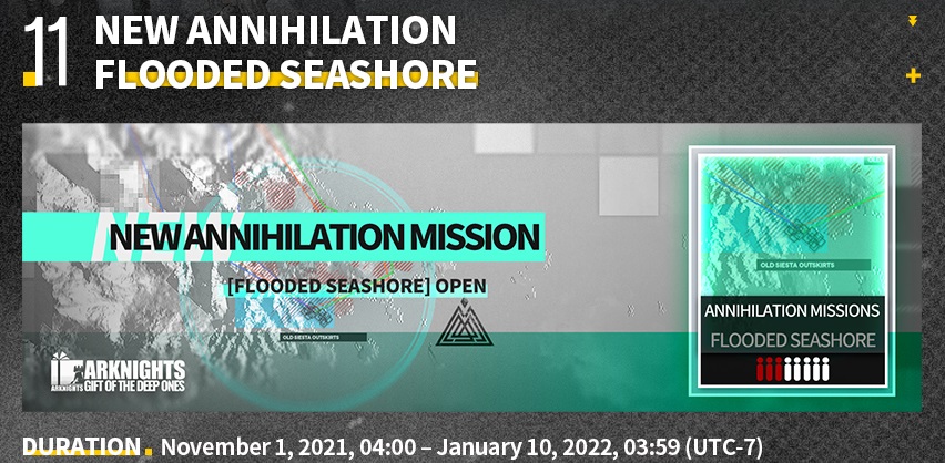 Arknights Global: Under Tides event schedule - GamerBraves