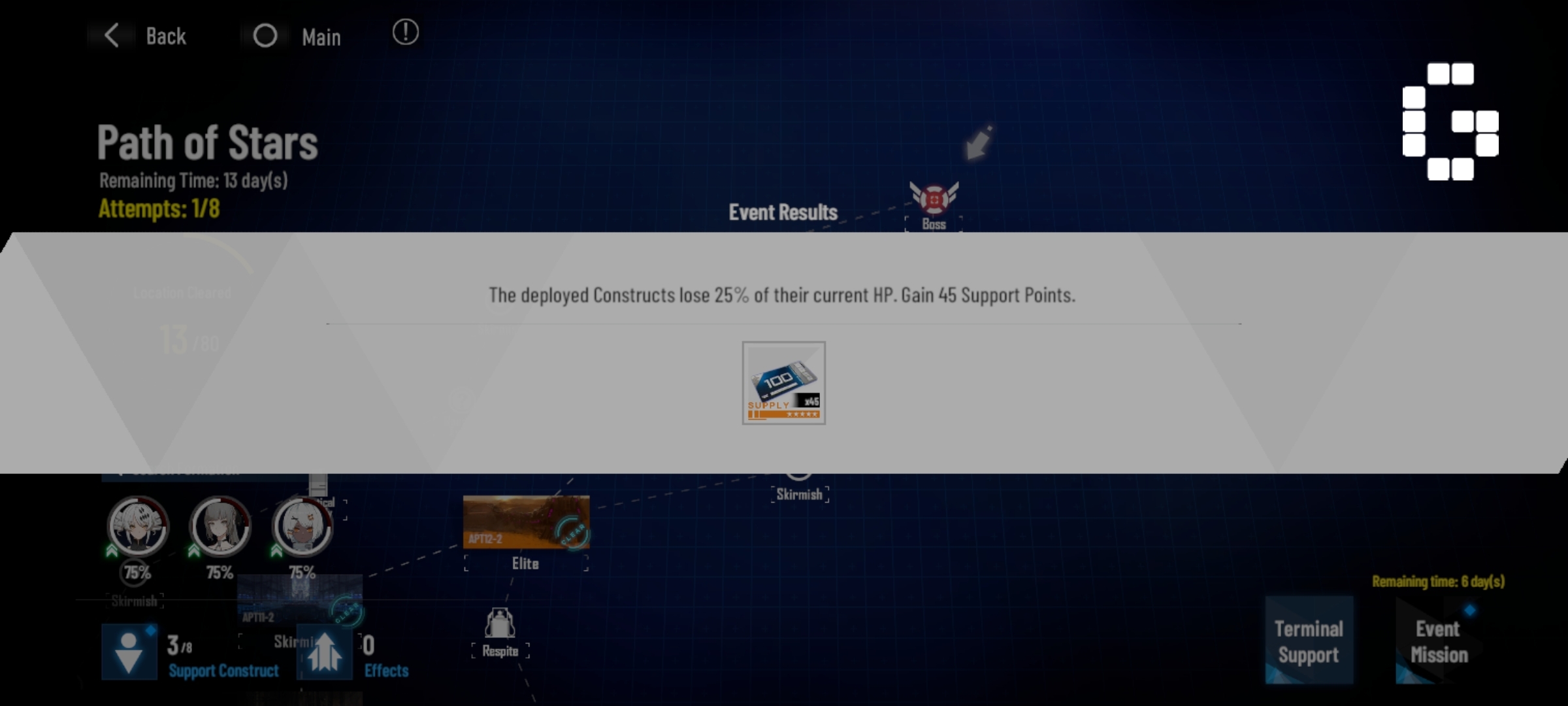 [ Guide ] Punishing Gray Raven Path of Stars Choices and Routes ...