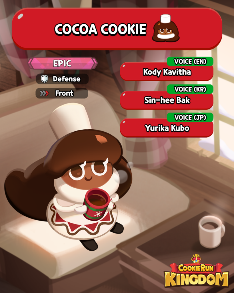 Cocoa Cookie Added to Cookie Run Kingdom in December Update - GamerBraves