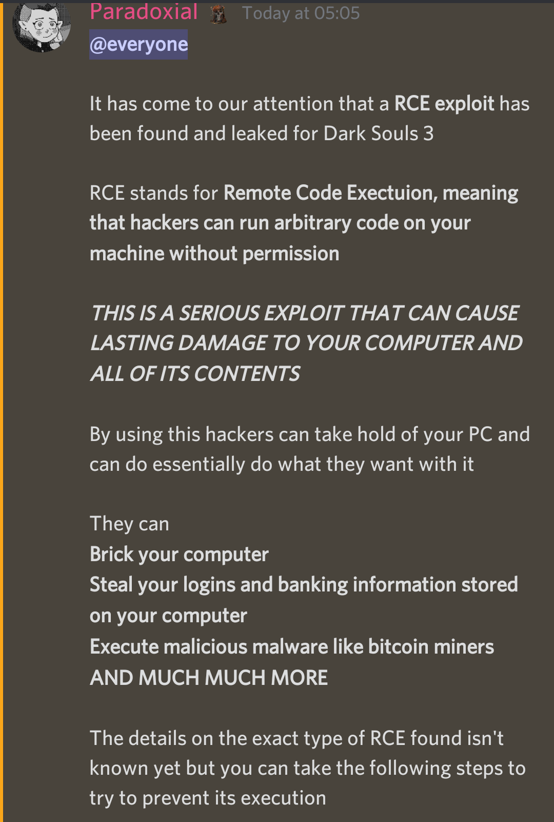 Dark Souls RCE Exploit Discovered, Also Works In Elden Ring - GamerBraves