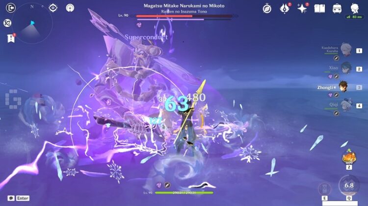 [ Guide ] Genshin Impact: End of the Oneiric Euthymia Raiden Shogun ...