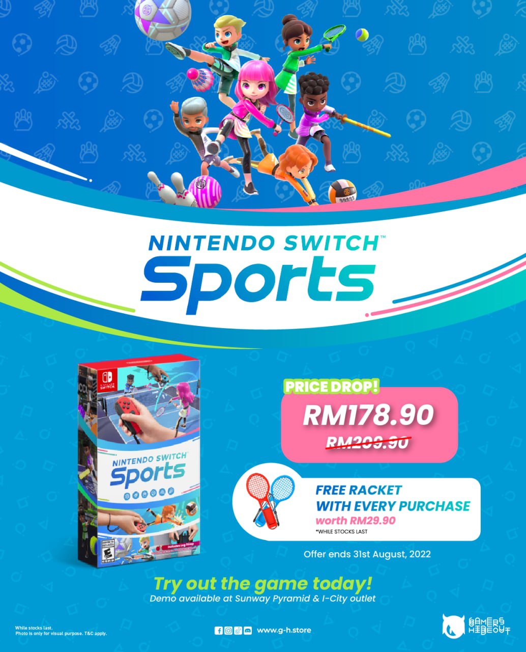 Gamers Hideout Merdeka Day Sale – PC Peripheral Clearance & Nintendo ...