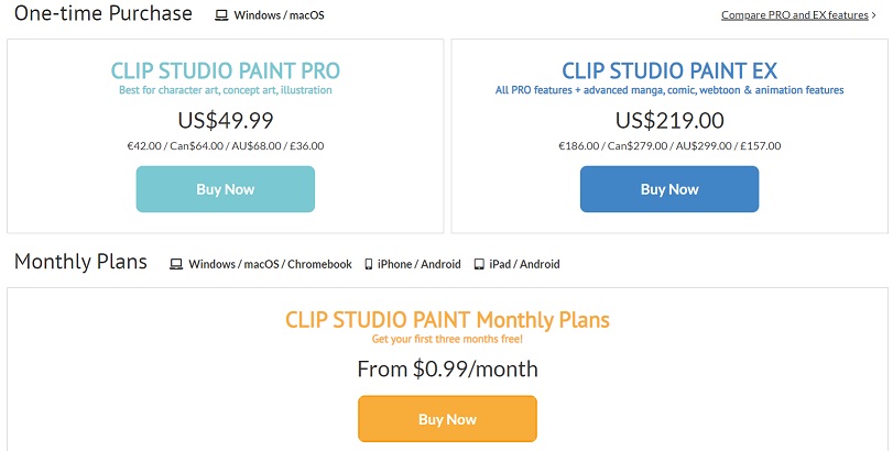 Clip Studio Paint announces subscription plan, and everyone disliked ...