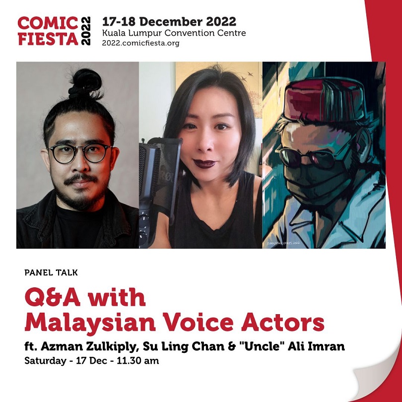 [ CF 2022 ] No Straight Road to Voice Acting in Malaysia, with Azman ...