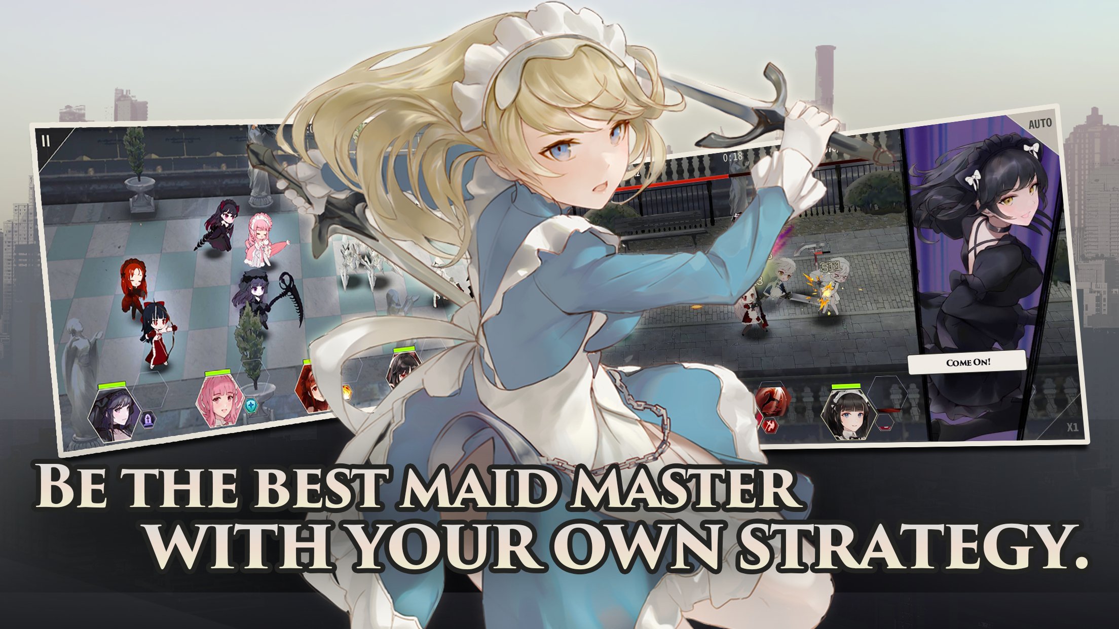 Maid Master is an Idle Battler Between Maid and Nurses - GamerBraves