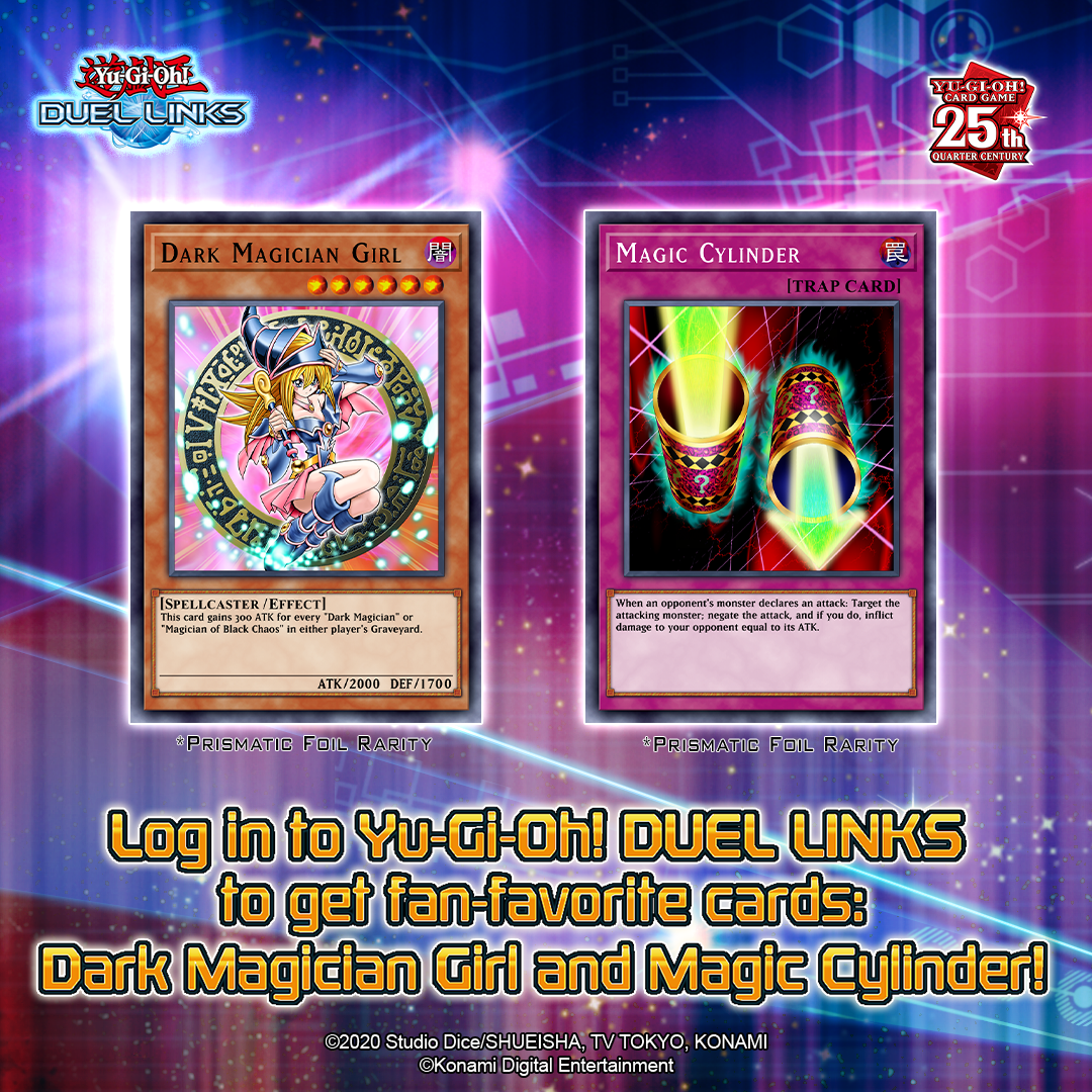 Yu-Gi-Oh! Duel Links 25th Anniversary Gifts Announced - GamerBraves