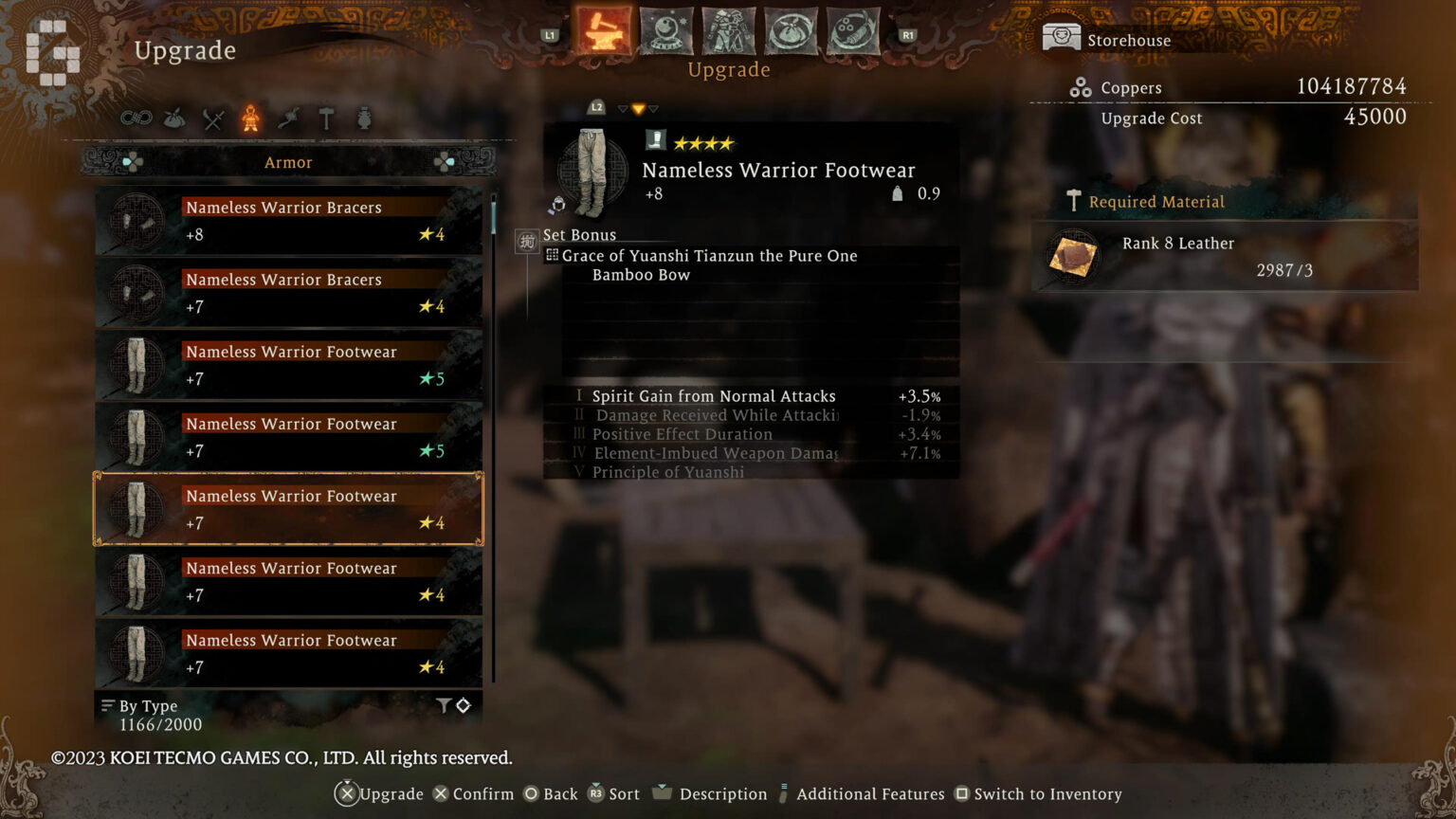 [Guide] Wo Long : Fallen Dynasty Grace Sets Details - GamerBraves