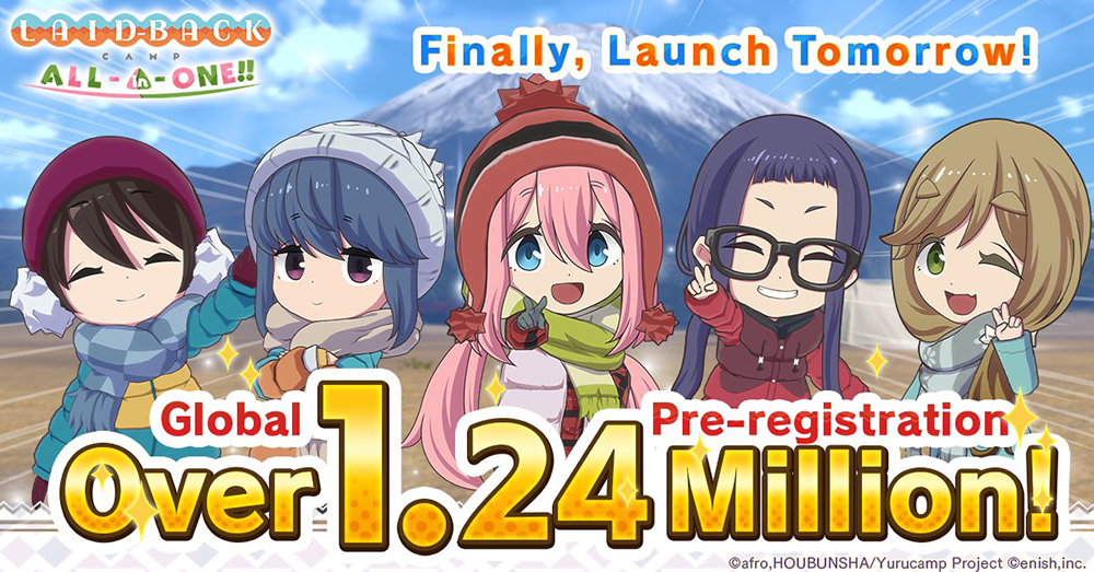 Laid-Back Camp All-In-One!! Releasing Later Today Globally - GamerBraves
