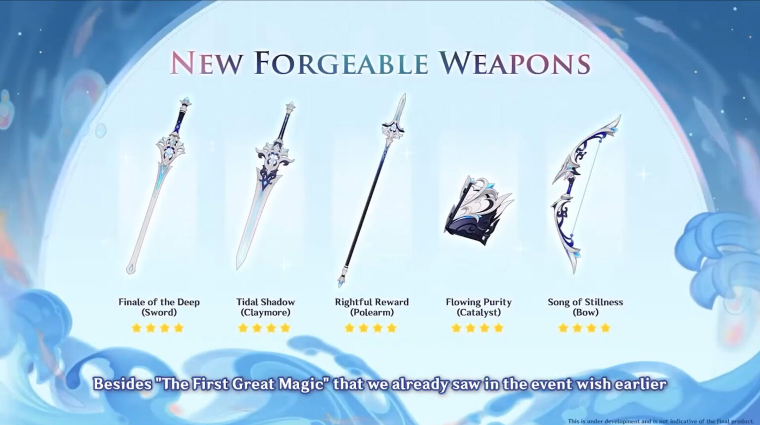 [Guide] Genshin Impact – Craftable Fontaine Weapons & Fishing Sword ...
