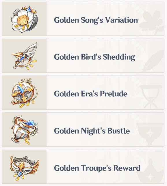 [Guide] Genshin Impact – New Fontaine Artifact Golden Troupe ...