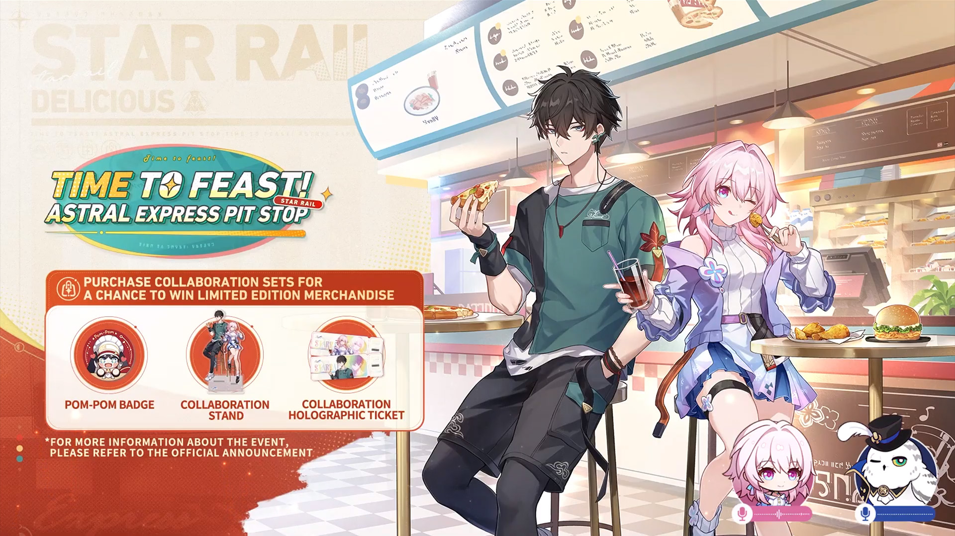 Honkai Star Rail Time to Feast! Food Event to Take Place in Malaysia ...