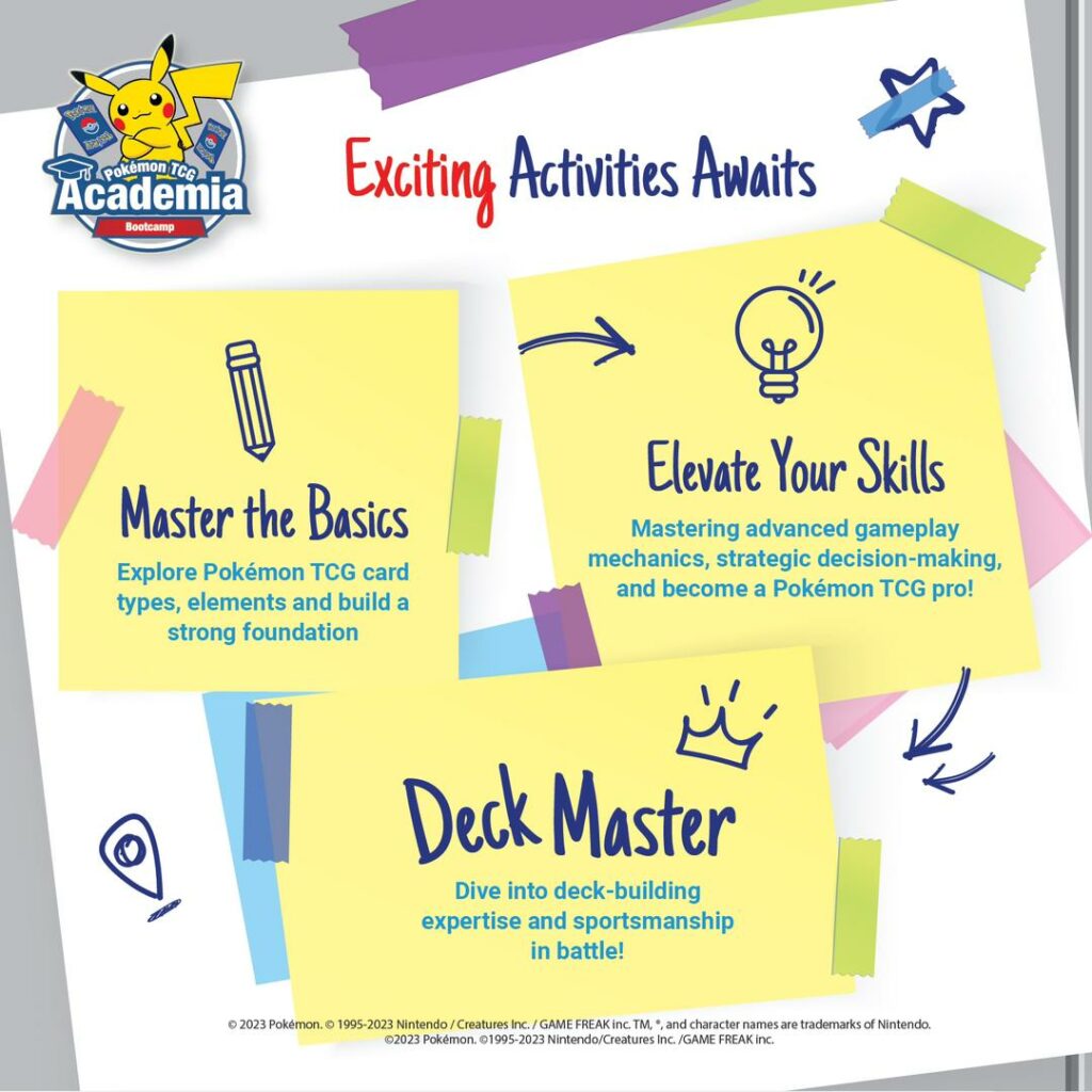 Class is In Session With The Pokemon TCG Academia Bootcamp Happening at ...