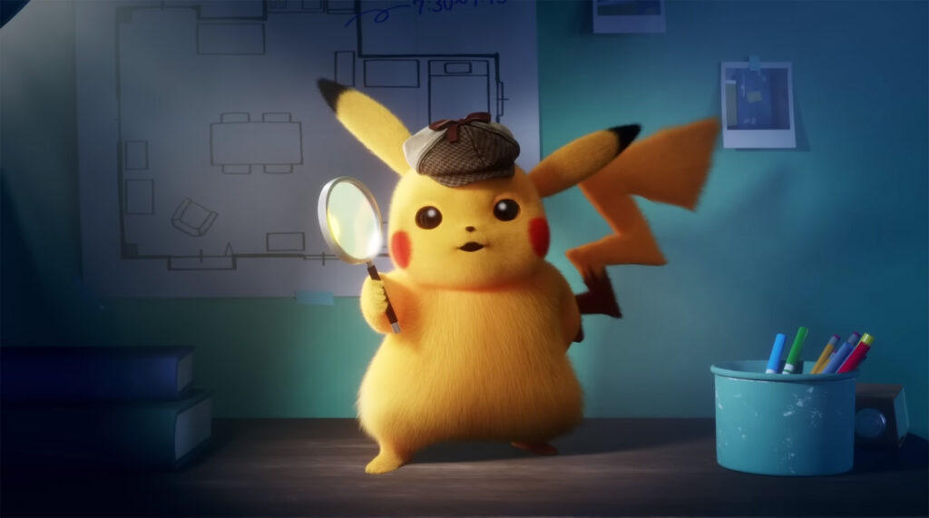 Detective Pikachu On the Case to Solve the Missing of a Flan in New ...