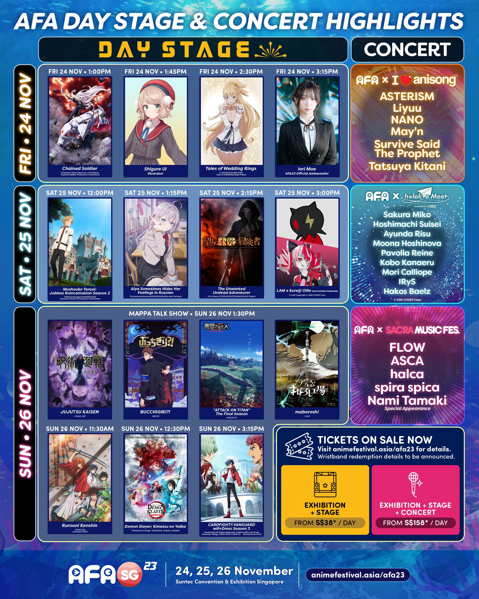 Anime Festival Asia 2023 Promises To Bring The Heat With Three Days Of ...