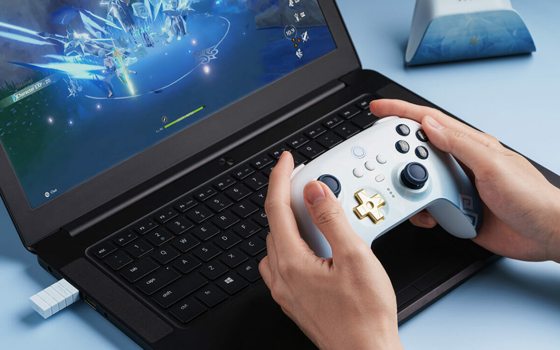 Genshin Impact 8BitDo Ultimate 2.4G Wireless Controller Chongyun ...