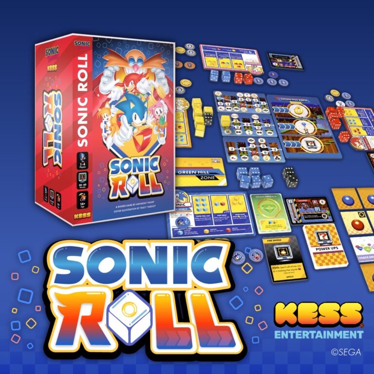 Sonic Roll Co-Op Board Game by Kess Entertainment Unveiled - GamerBraves