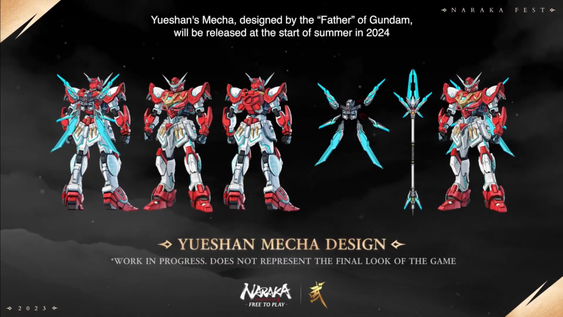 Naraka Bladepoint To Feature Character Designed By Gundam Mechanical ...