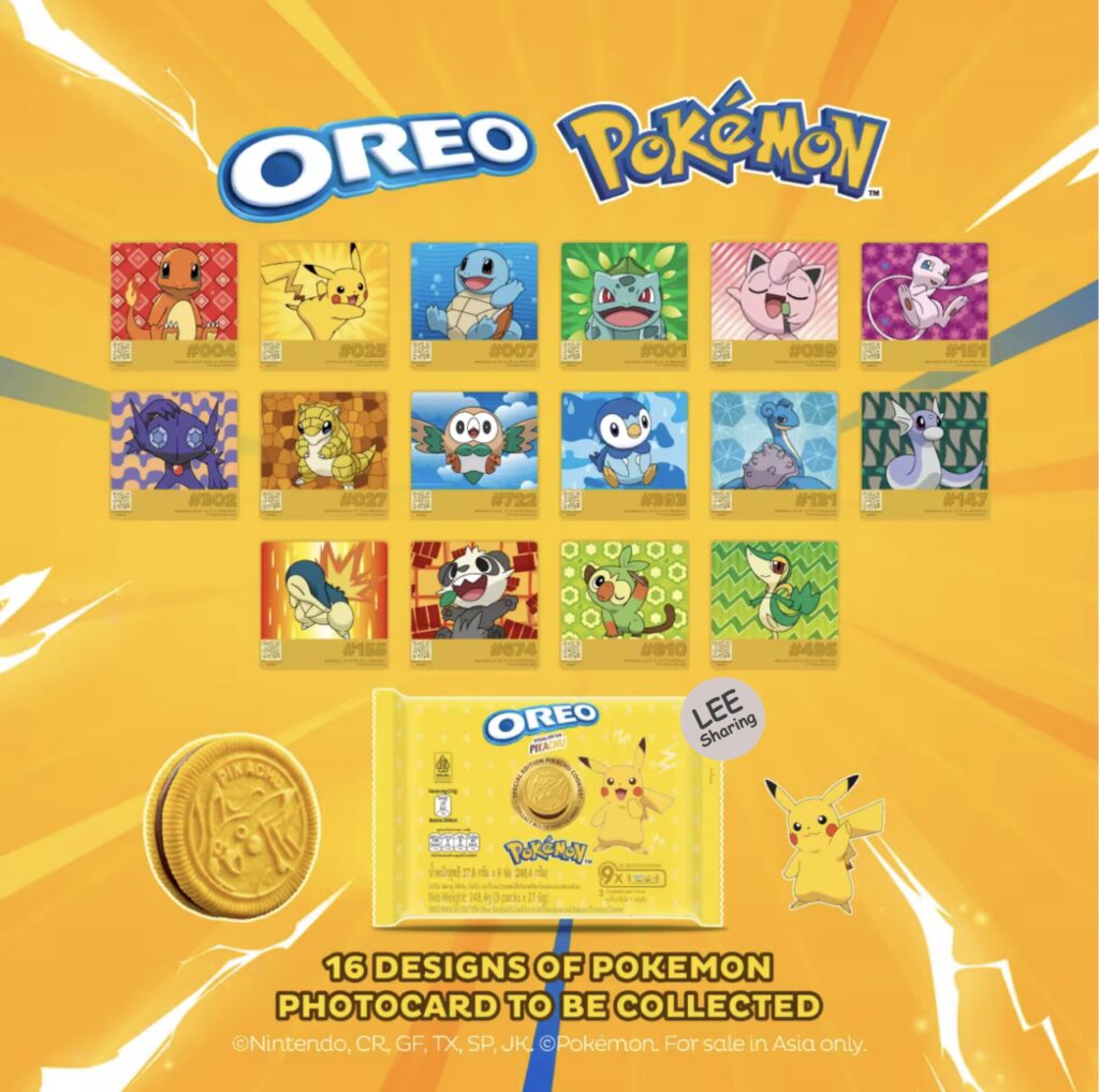 Pokemon Pikachu Oreo Cookies Available for Purchase in Malaysia ...