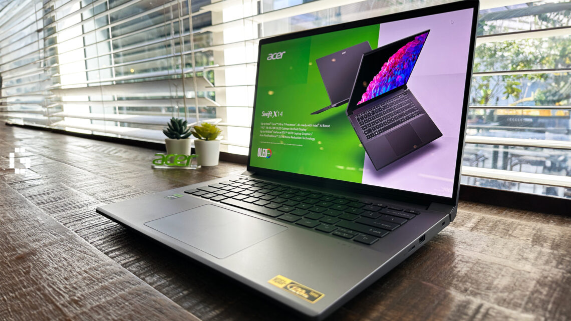 [CES 2024] New Acer Swift X 14 Laptop Model Now Comes with Intel AI ...