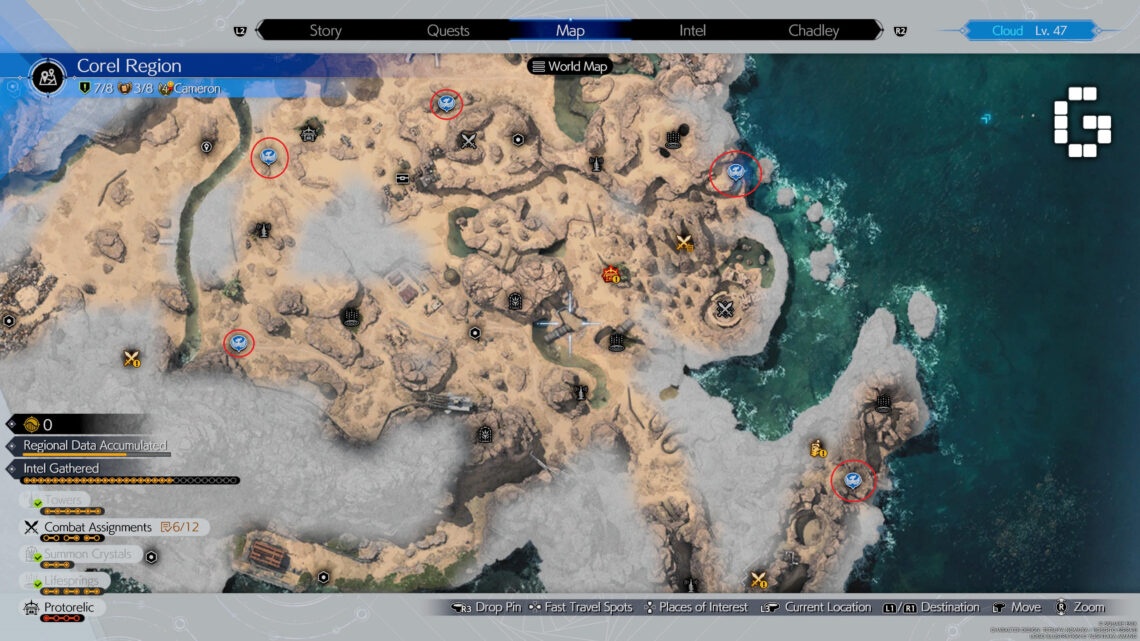 [ Guide ] Where to Find All The Chocobo Stop in Final Fantasy VII ...