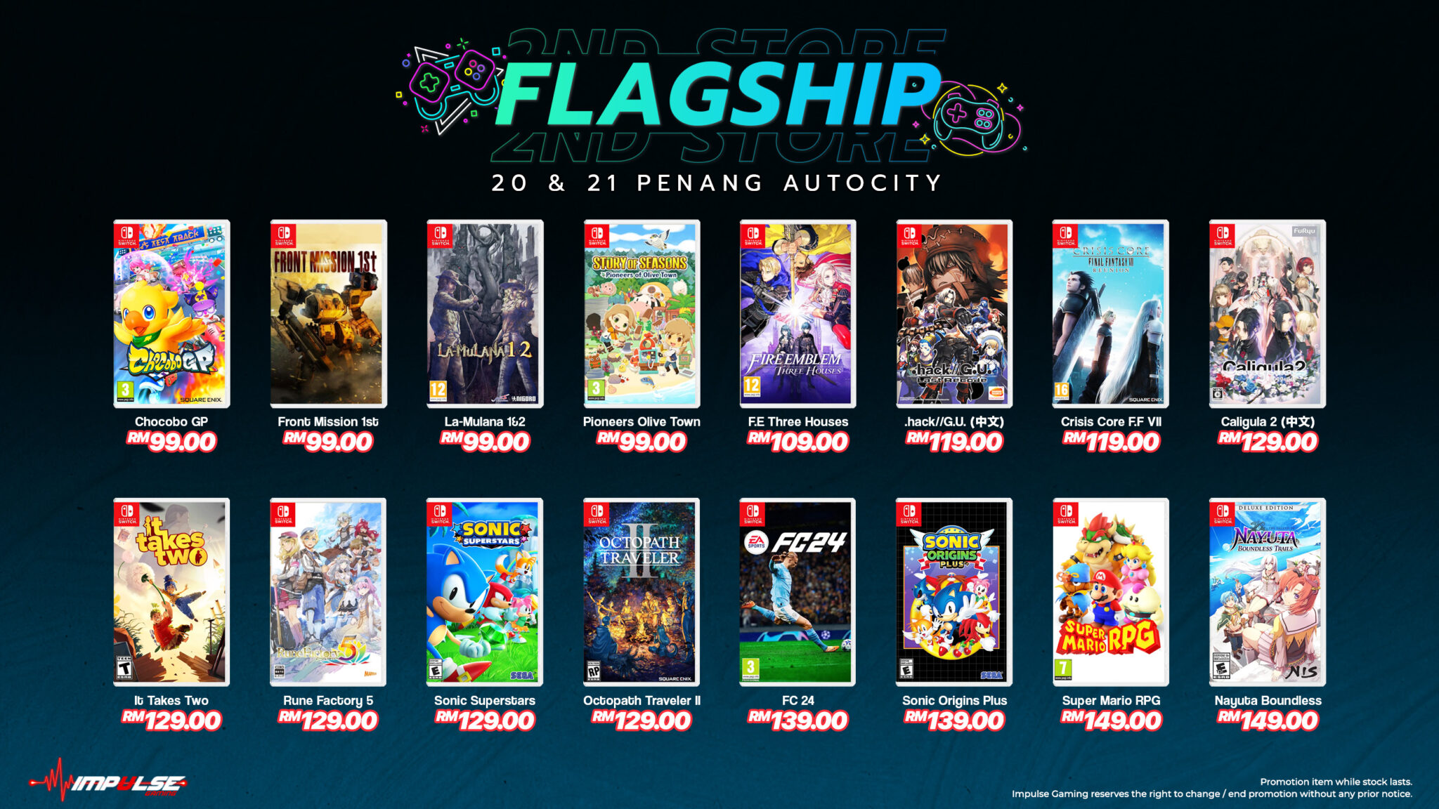 Impulse Gaming to Have Grand Opening at New Penang Flagship Store with ...