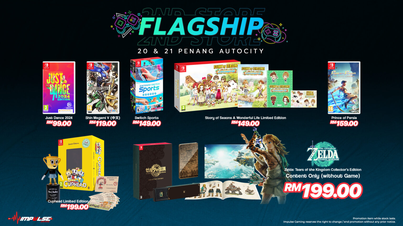 Impulse Gaming to Have Grand Opening at New Penang Flagship Store with ...