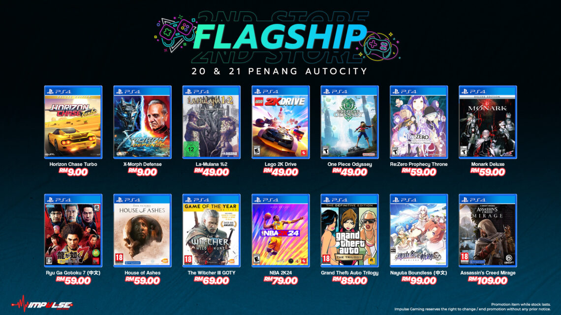 Impulse Gaming to Have Grand Opening at New Penang Flagship Store with ...
